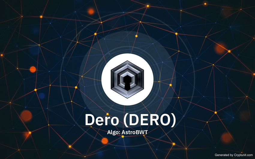 Dero (DERO) mining calculator - solo vs pool profitability | CryptUnit